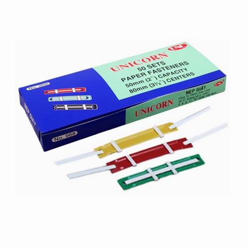 Nẹp chứng từ nhựa 02 lỗ A4 / 100 tờ